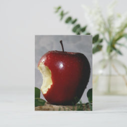 Red Delicious Postcard | Zazzle