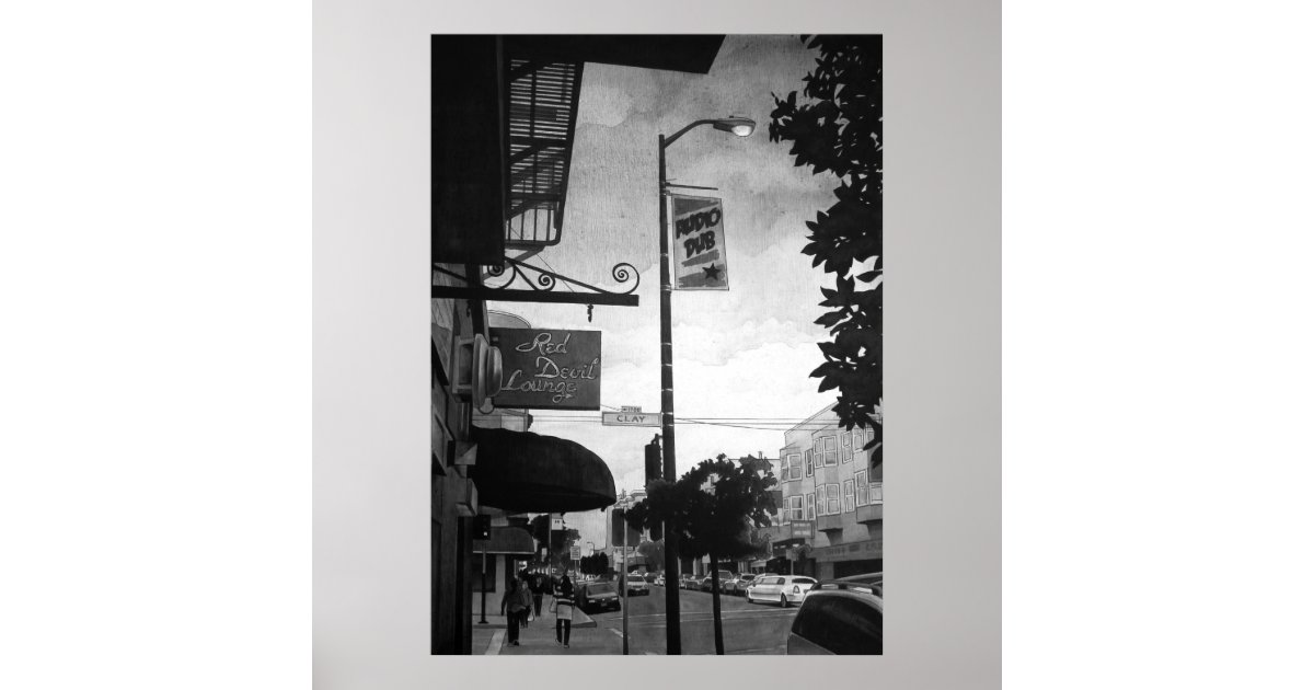 Red Devil Lounge Poster | Zazzle