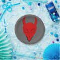 RED DEVIL PAPER PARTY PLATE | Zazzle