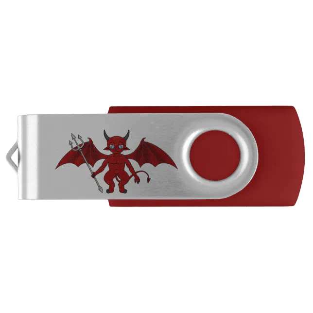 Red Devil USB Flash Drive | Zazzle