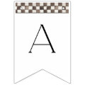 Red Dirt Bike Bunting Banner | Zazzle
