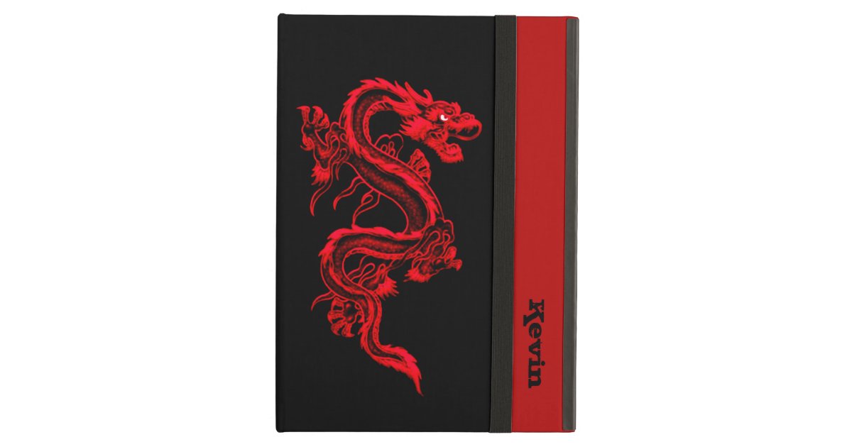 Red Dragon Custom iPad Air Case | Zazzle