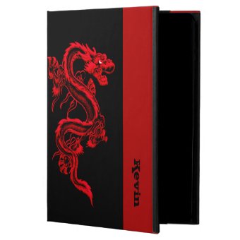 Red Dragon Custom iPad Air Case | Zazzle
