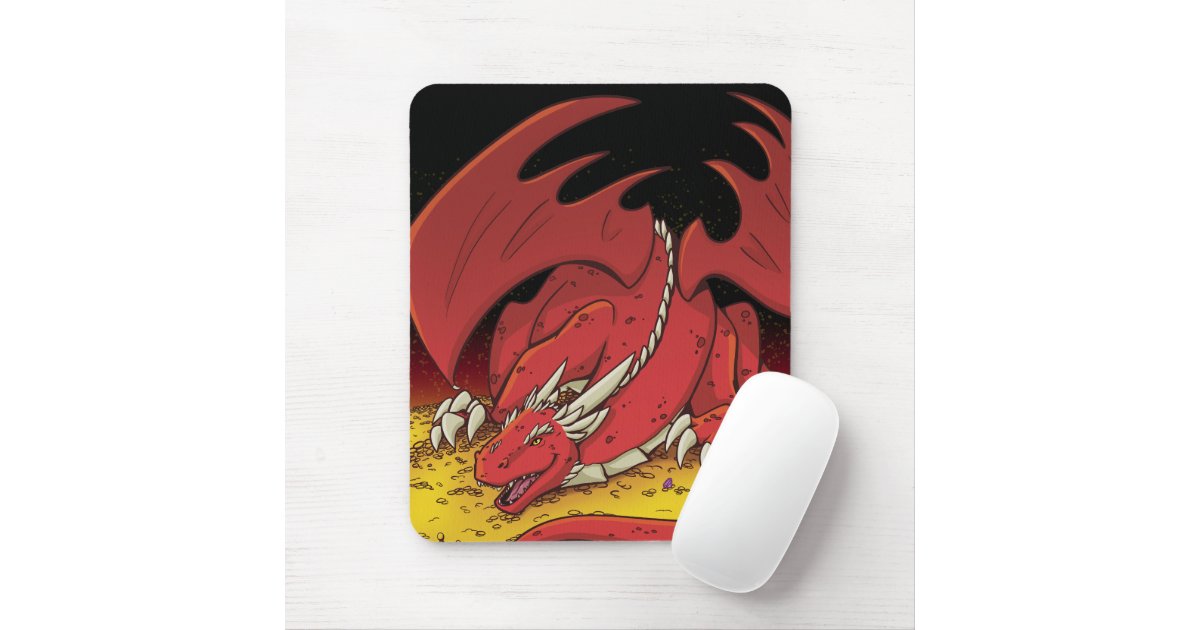 Red Dragon Mousepad | Zazzle