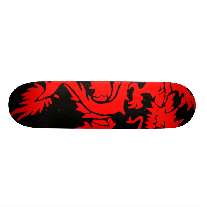 Red Dragon Skateboard | Zazzle.com