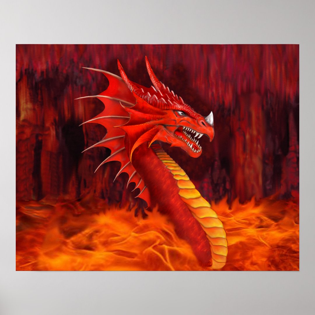 Red Dragon Terrifier Poster | Zazzle