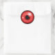 Red Eye Classic Round Sticker | Zazzle