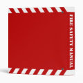 Red Fire Safety Manual Binder | Zazzle