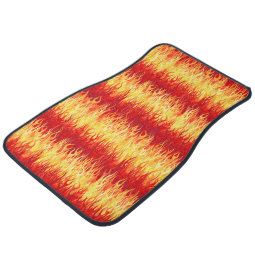 Red Flames Pattern – Hot Rod Car Floor Mat | Zazzle