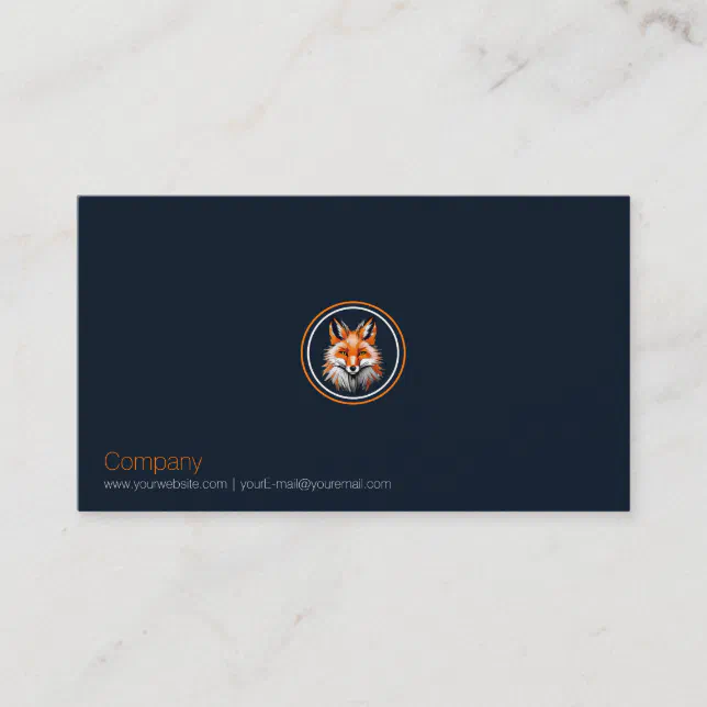 Red Fox Business Card | Zazzle