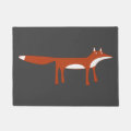 Red Fox Doormat | Zazzle
