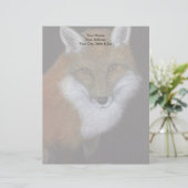 Red Fox Letterhead | Zazzle