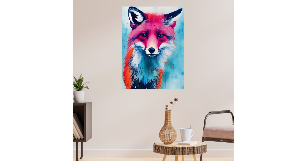 Red Fox Poster | Zazzle