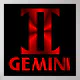 Red Gemini Horoscope Symbol Poster | Zazzle