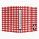 Red Gingham Apple Teacher Binder | Zazzle
