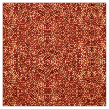 Discus Fish Skin Pattern Fabric | Zazzle