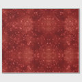 Red Glitzy Chic Glam Sparkle Wrapping Paper | Zazzle