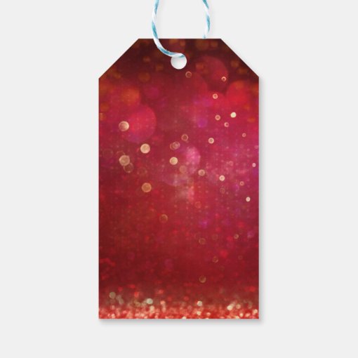 Red & Gold Moroccan Arabian Nights Wedding Favor Gift Tags | Zazzle