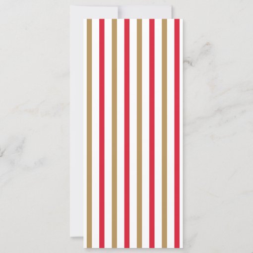 Red & Gold Sports Themed Ticket Birthday Party Invitation | Zazzle