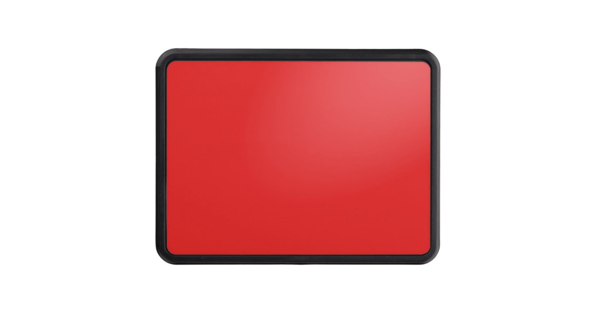 Red Gradient Trailer Hitch Cover | Zazzle