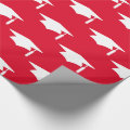Red Graduation Caps Pattern - Graduation Wrapping Paper | Zazzle