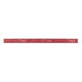 Red Graduation Class of Custom Year and Text Satin Ribbon | Zazzle