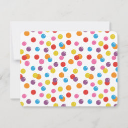Red Gumball Machine Candy Bubble Gum Thank You Note Card | Zazzle