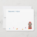 Red Gumball Machine Candy Bubble Gum Thank You Note Card | Zazzle