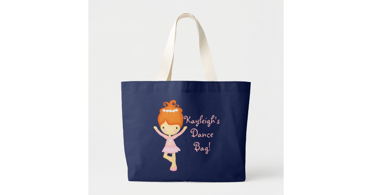 Red Haired Dancer Bag | Zazzle.com