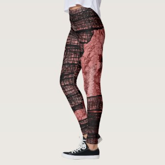 RED HALLOWEEN MUMMY LEGS by Slipperywindow Leggings | Zazzle