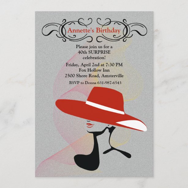 Ladies Luncheon Invitations | Zazzle