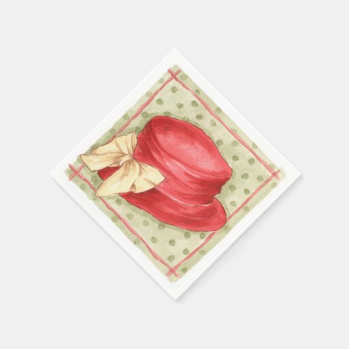 Red Hat - Paper Napkins | Zazzle