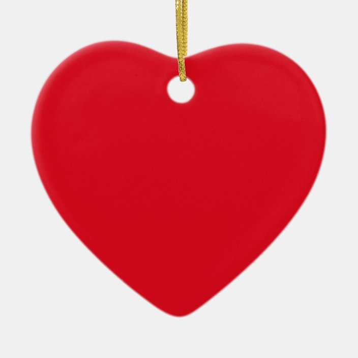 Red Heart Ornament | Zazzle.com