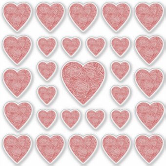 Red Heart Stickers | Zazzle