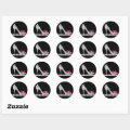 Red High Heel Shoe Stickers | Zazzle