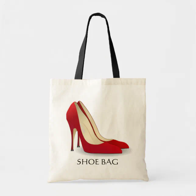 Red High Heels Shoe Bag Stylish | Zazzle