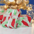 Red Hot Chili Pepper Decorative Pattern Wrapping Paper | Zazzle