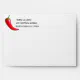 Red Hot Chili Pepper Envelope | Zazzle