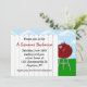 Red Kettle Grill and Picket Fence Party Invitation | Zazzle