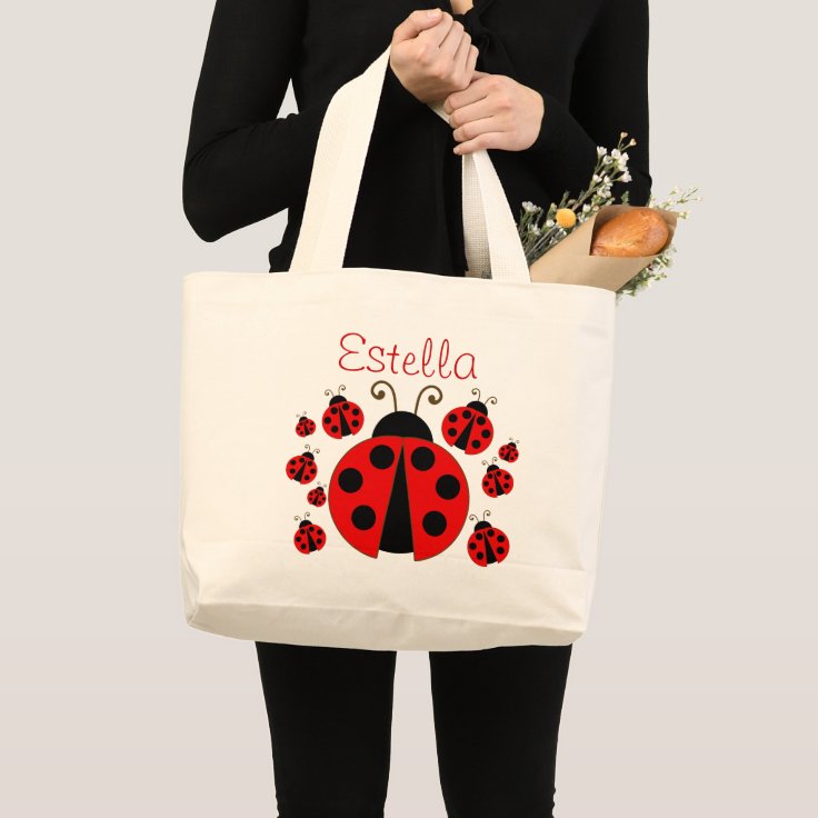 Red Ladybug Tote Bag | Zazzle