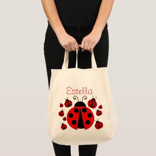 Red Ladybug Tote Bag | Zazzle