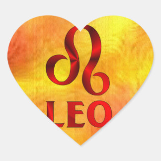 Leo Symbol Stickers | Zazzle