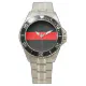 Red Line Firefighter Men's Stainless Steel Watch | Zazzle