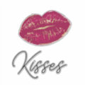 Red Lips Kiss Sticker | Zazzle