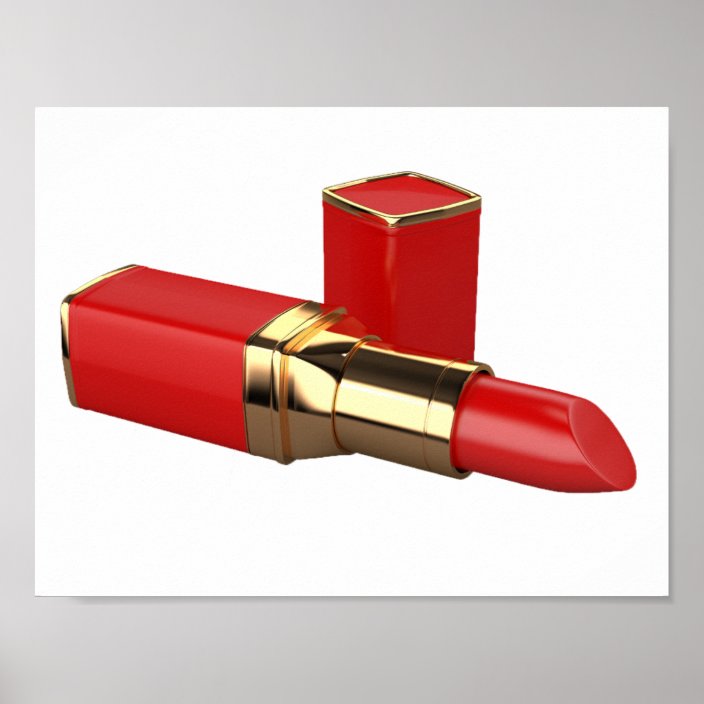 Red Lipstick Poster