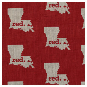 State of Louisiana Tartan Fabric | Zazzle