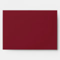 Red Merry Christmas Return Address Envelope | Zazzle