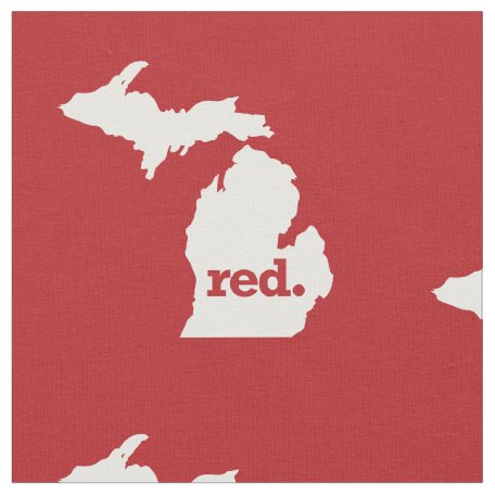 State of Michigan Tartan Fabric | Zazzle