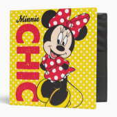 Red Minnie | Chic Binder | Zazzle