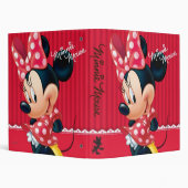 Red Minnie | Cute 3 Ring Binder | Zazzle